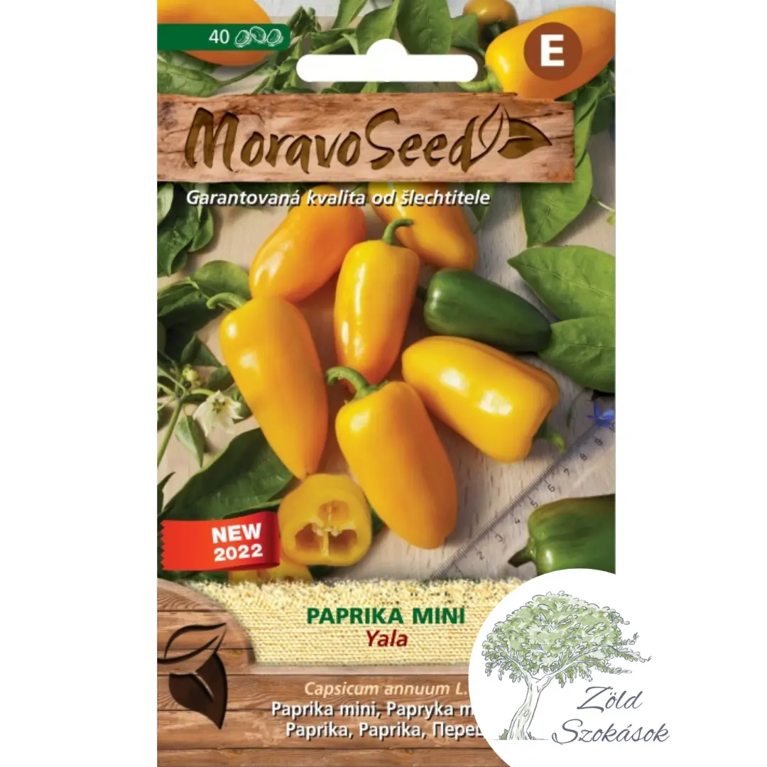 Mini paprika vetőmag- Yala, MoravoSeed - Zöld Szokások