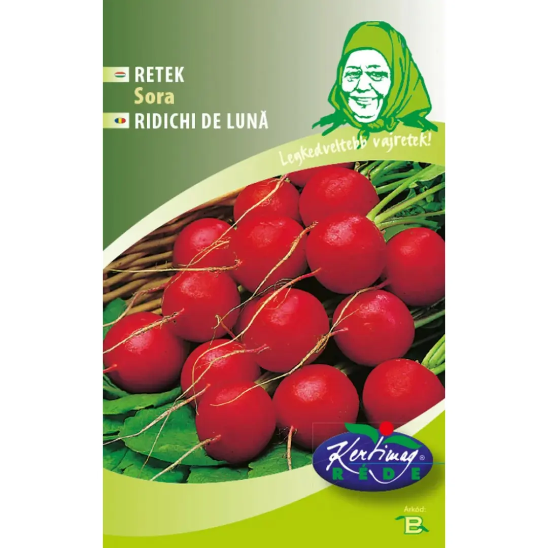 Hónapos retek vetőmag, Sora, 4 g – Rédei Kertimag - Zöld Szokások